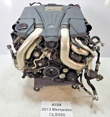 12-18 OEM Mercedes C218 CLS550 RWD 4.6L V8 M278 Engine Motor Long Block ...