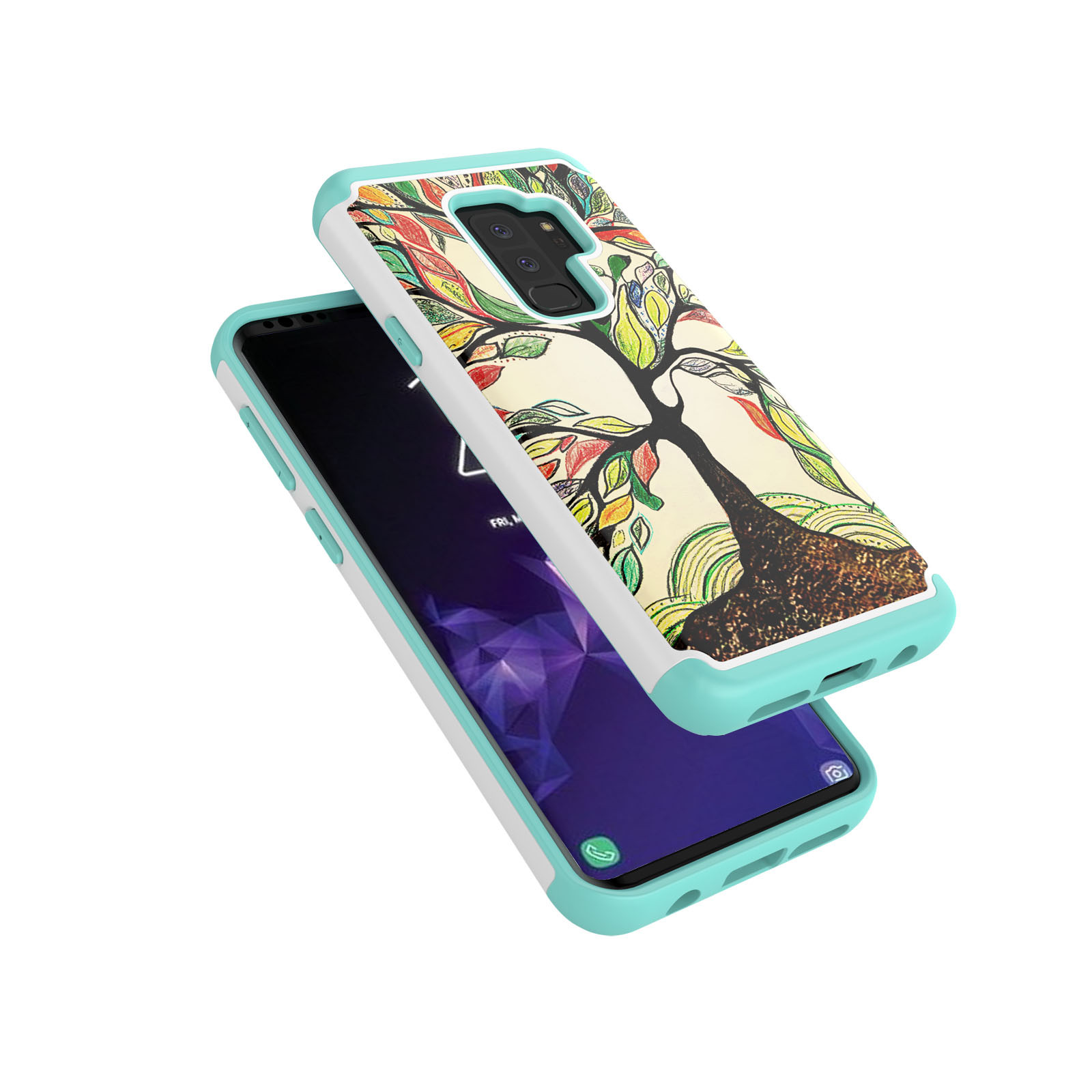 For Samsung Galaxy Note 10 Plus/S8/S9/S10 Phone Case Silicone Hybrid ...