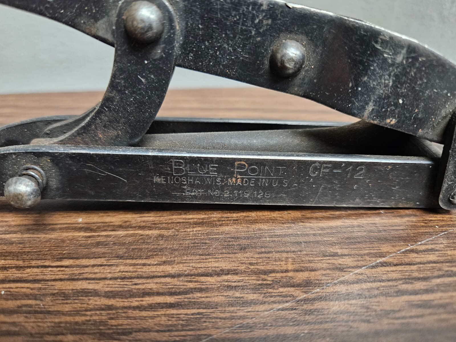 Blue Point Vintage Valve Spring Compressor Lifter Tool CF12 Screw Type ...