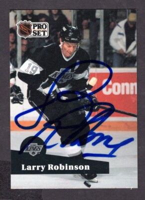 LARRY ROBINSON AUTOGRAPH ON CARD MINT CONDITION | eBay