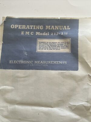 Tube Testers - Emc Model