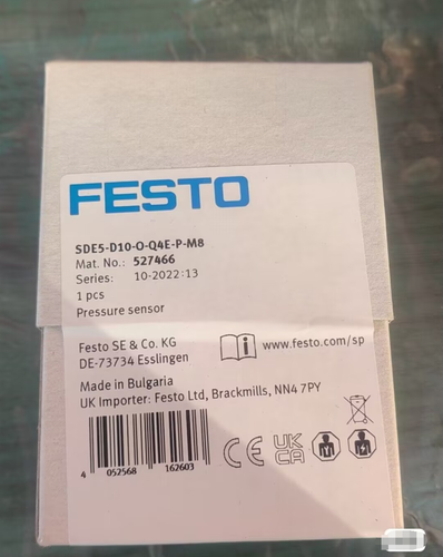 1PC New Festo SDE5-D10-O-Q4E-P-M8 527466 Pressure Sensor Brand | eBay