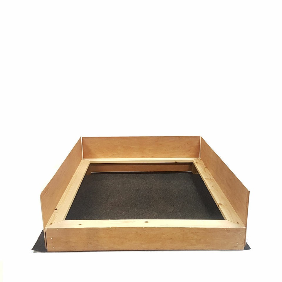 Whelping Box Pen 1m x 1m with Pig Rails Puppies Puppy Cage With Opening ...