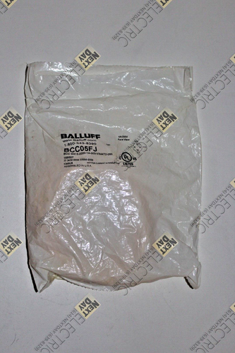 Balluff, BCC05FJ, 169557, Cordset M12 Straight 4p 4 Pin Cable Connector ...
