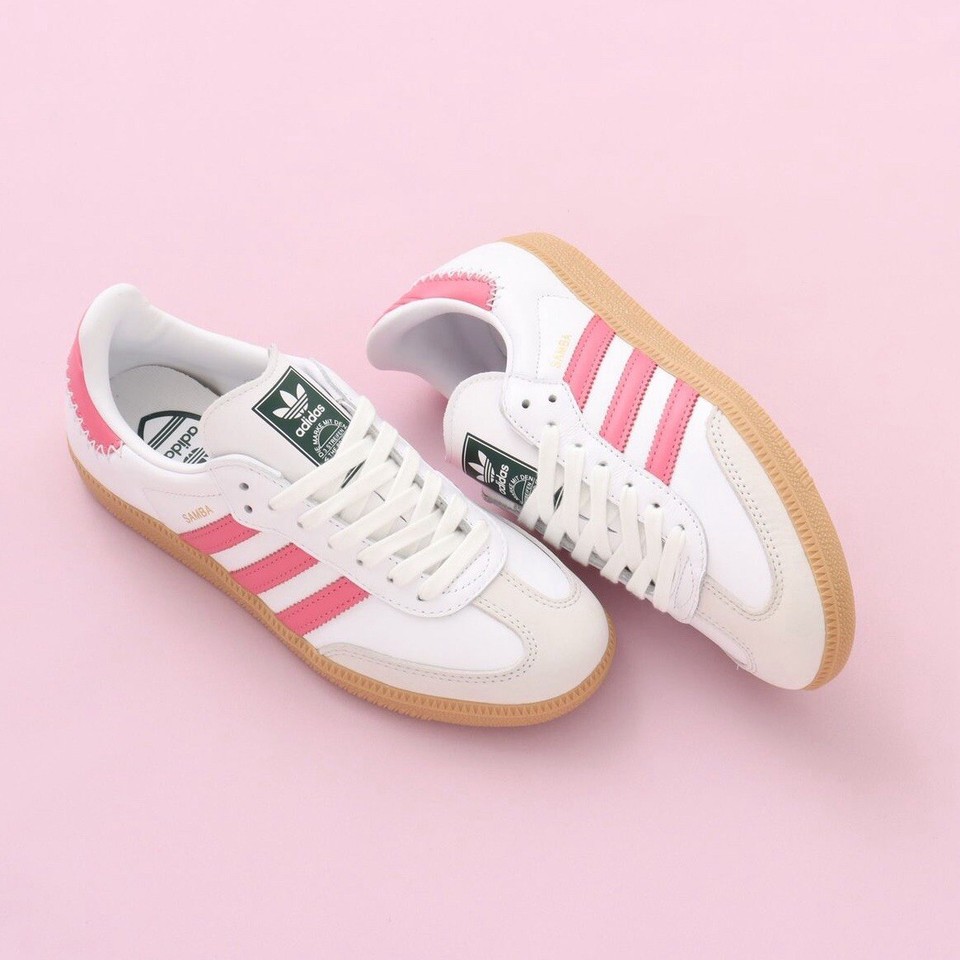 adidas Samba OG Women Sneakers Pink ,Green,Cream All Colors Women’s ...