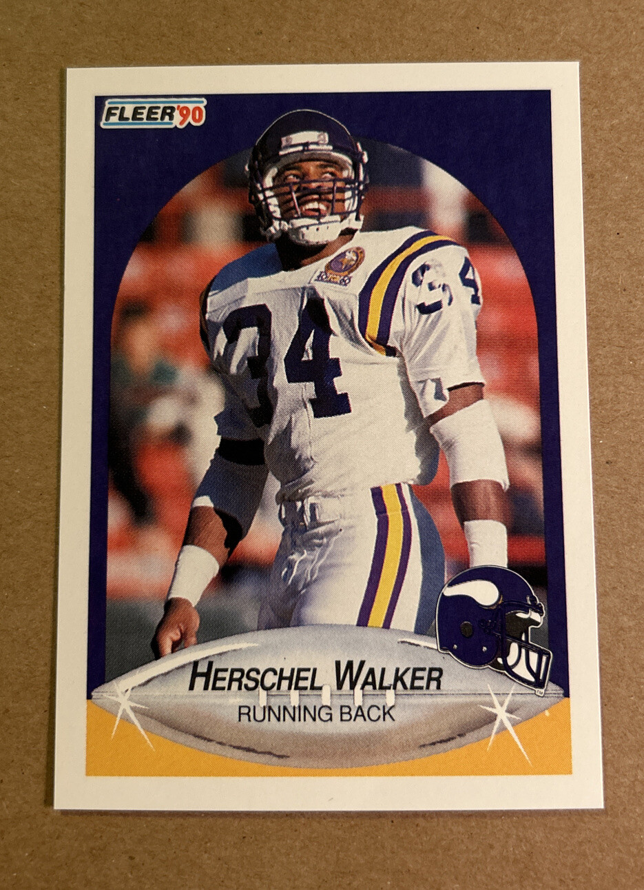 1990 Fleer #107 Herschel Walker Football Card | eBay