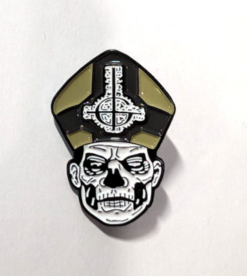 GHOST Papa Emeritus IV Brooch Pin Heavy metal Enamel Pin Punk Pewter ...