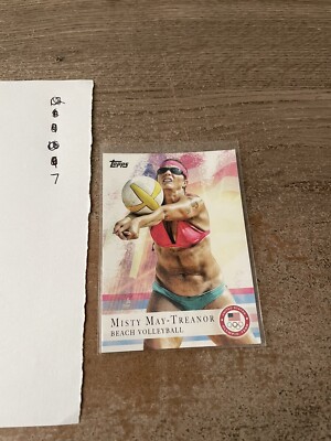 2012 TOPPS OLYMPIC MISTY MAY-TREANOR CARD #40 USA BEACH VOLLEYBALL ...
