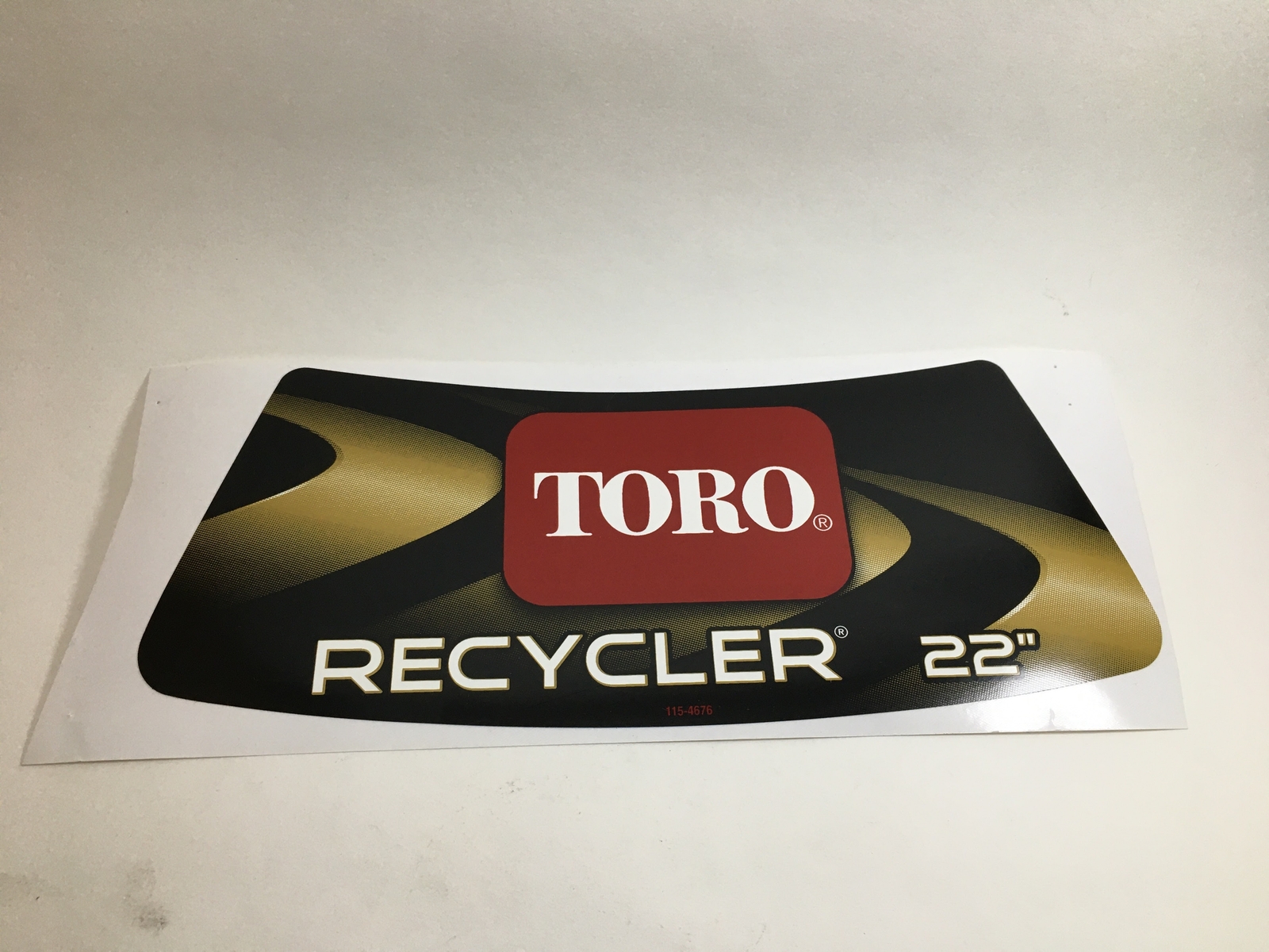 OEM Toro 115-4676 Recycler Decal 20332 20333 20334 20337 20338 20352 ...