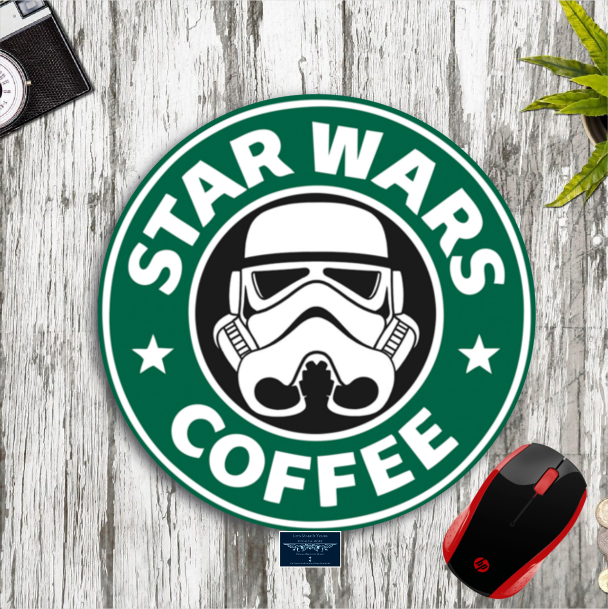 Star Wars Starbucks Logo Darth Coffee Star Wars Cuttable Design