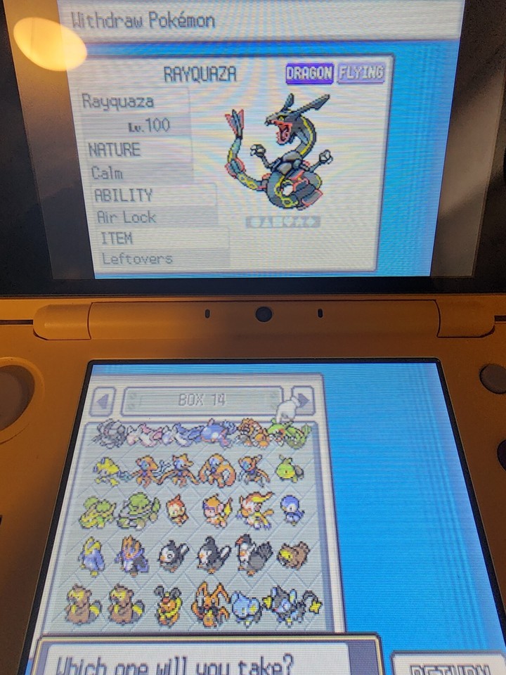 Authentic Nintendo DS Pokemon HeartGold 493 Shiny Pokemon No BOX CIB ...