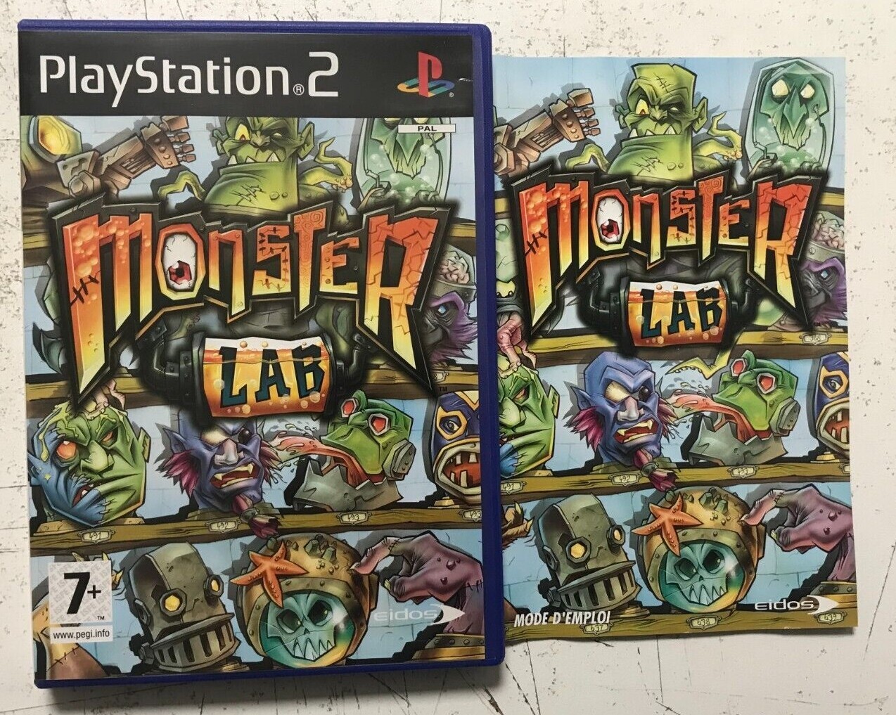 Monster Lab PlayStation 2 PAL - Prix - Photo - Présentation