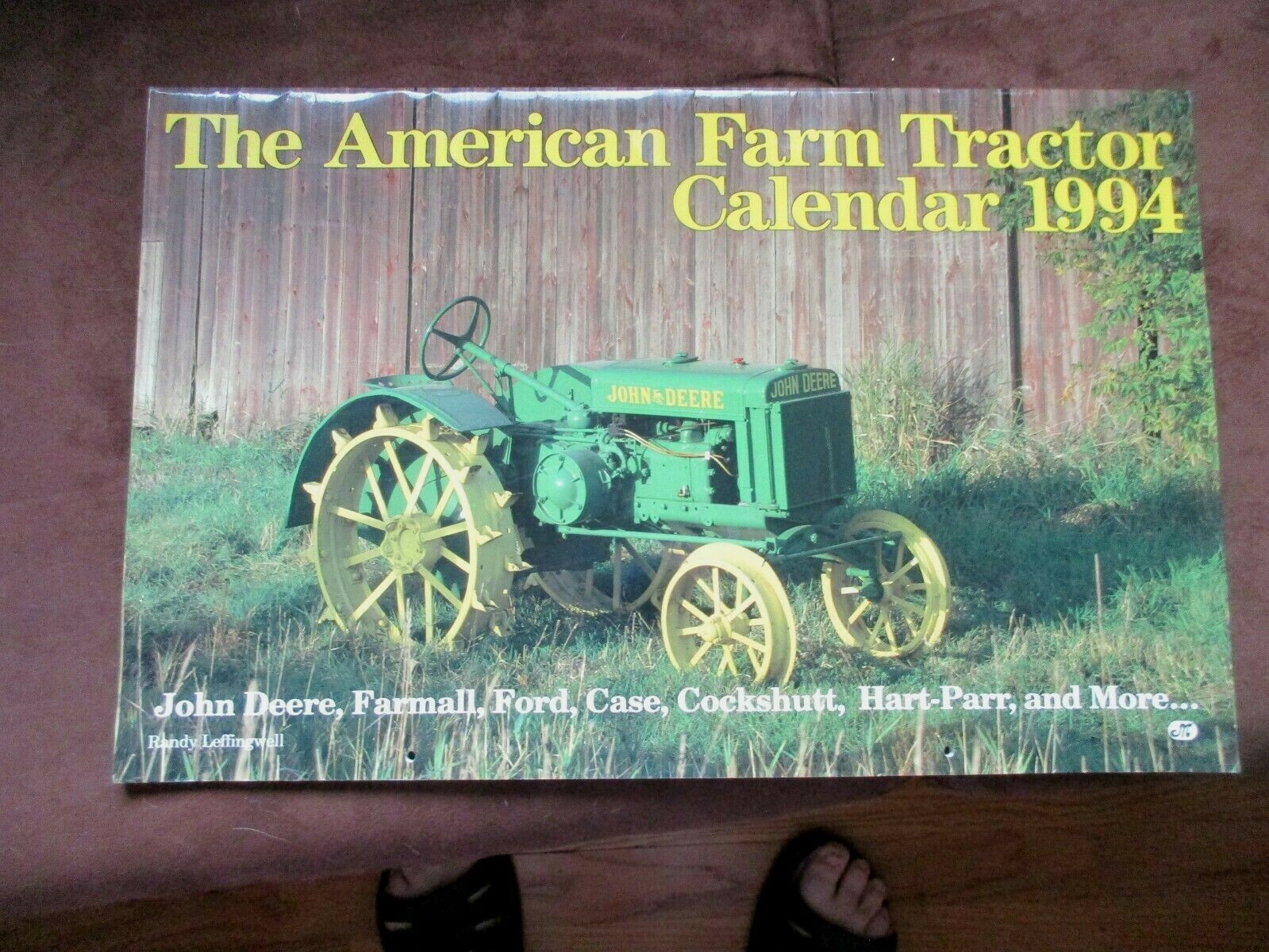 1994 The American Farm Tractor Calendar Deere, Farmall, Ford, case ...