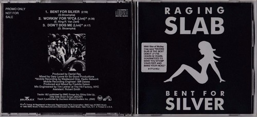 RAGING SLAB - BENT FOR SILVER CD 1990 RARE PROMO 9177-2-RDJ | eBay
