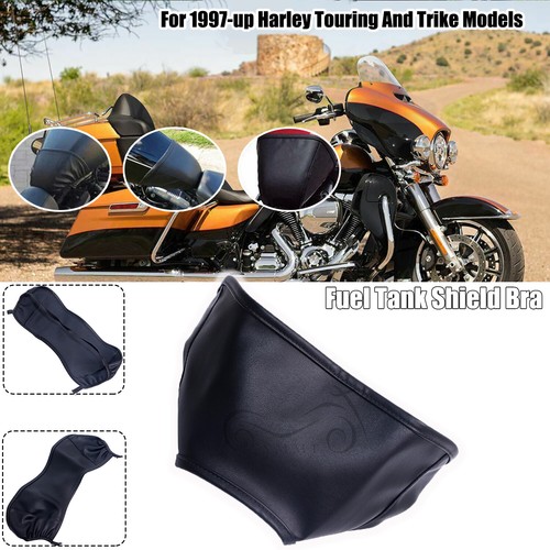 Motorcycle Black Fuel Tank Shield Bra For Harley Electra Street Glide ...