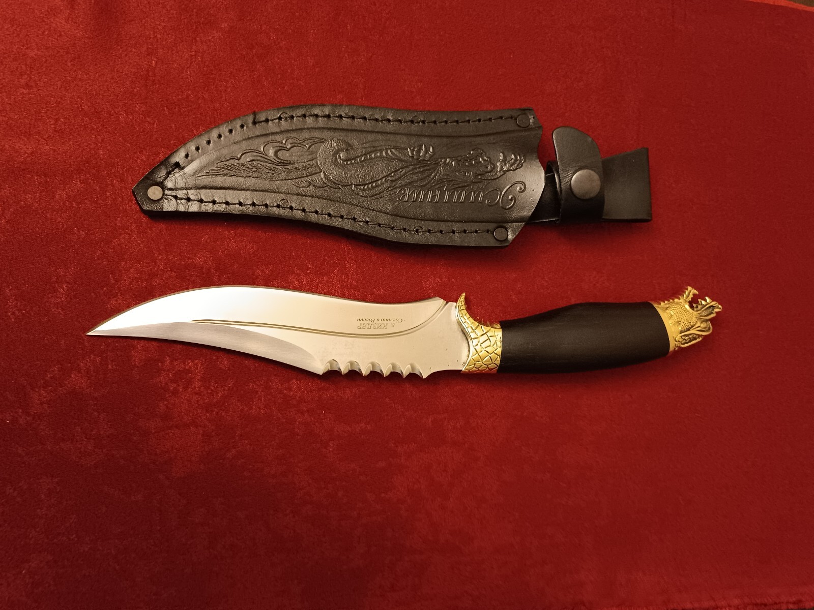 Knife hunting cutting tourist. Steel H12MF forged | eBay