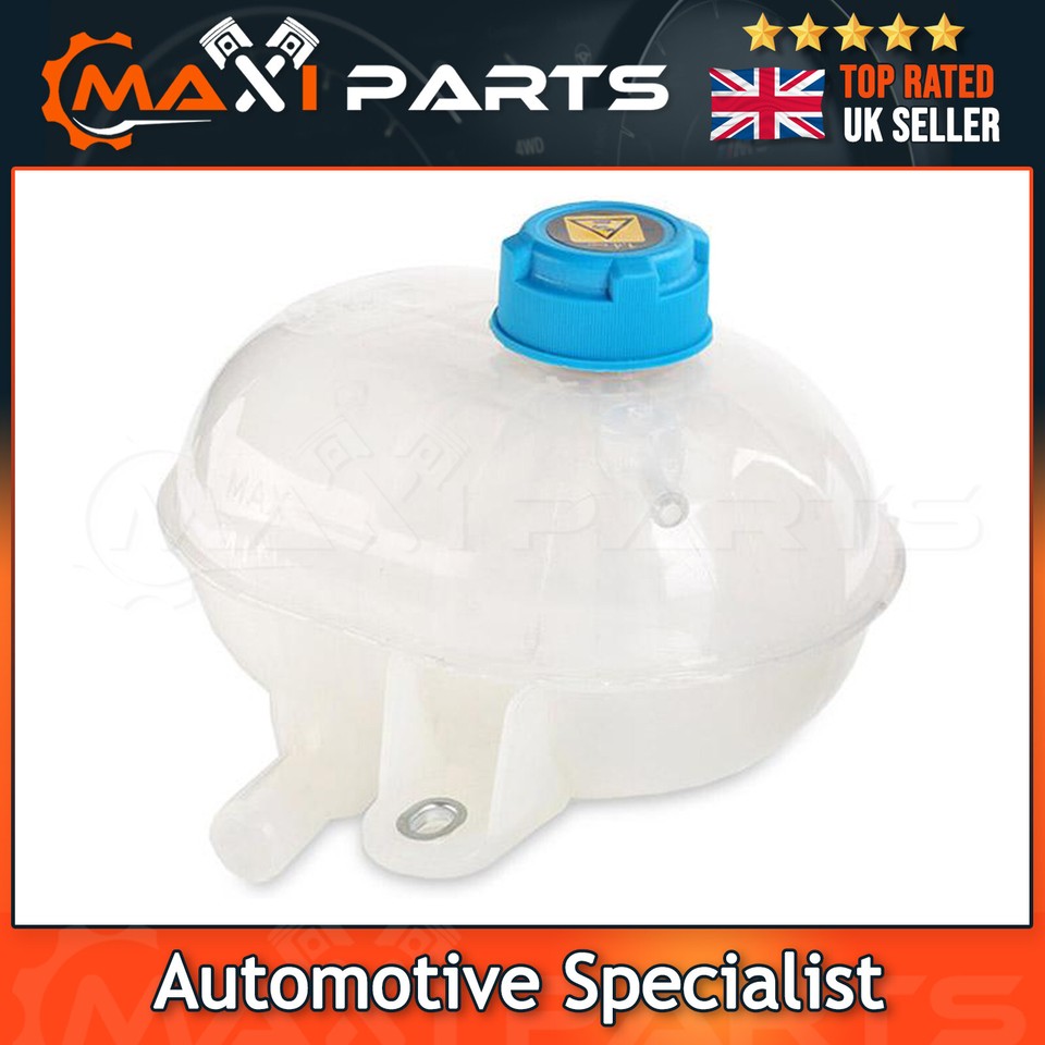 Fiat Panda 169 Radiator Coolant Expansion Header Tank Bottle + Cap 2003 ...