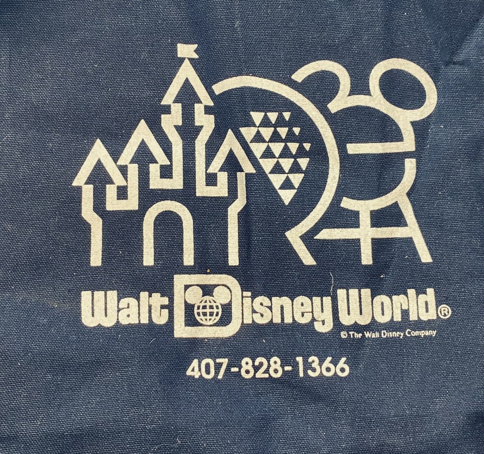 Vtg Disney MGM Studios The Post Group Convention Tote Bag Walt Disney ...