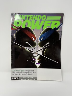 Nintendo Power #237 January 2009 Subscriber Edition w/ Pokemon Ranger ...