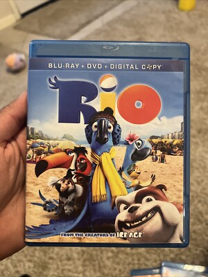 Rio (Blu-ray/DVD, 2011, 3-Disc Set, Includes Digital Copy) 24543756262 ...