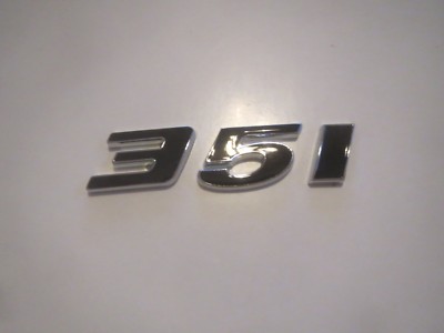 FORD 351 ENGINE ID FENDER HOOD SCOOP QUARTER PANEL TRUNK EMBLEM - BLACK ...