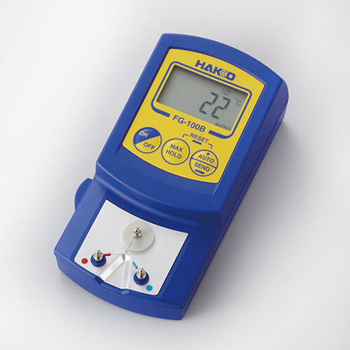 HAKKO Fg100b-03 Solder Tip Thermometer Kit W/ 9v Battery and As5000 ...