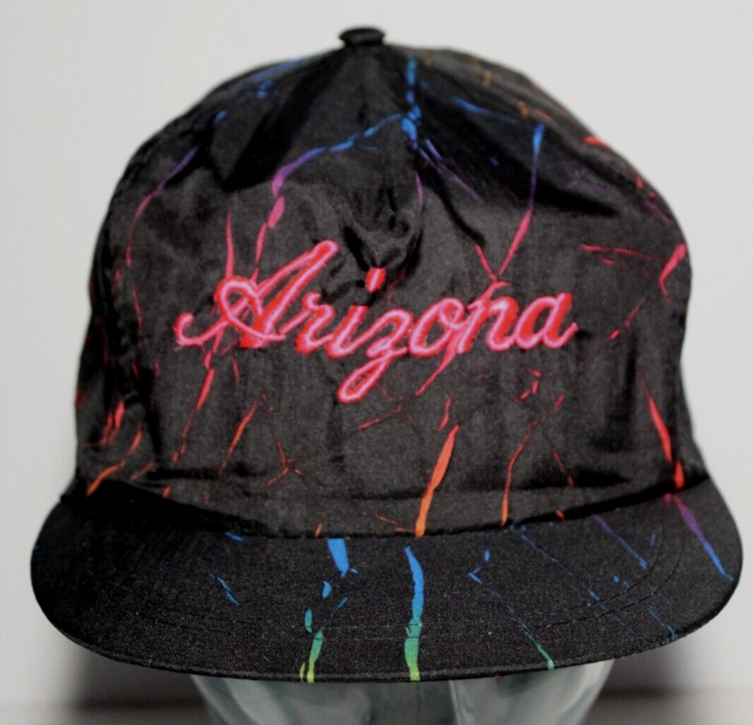 1990s Old Vintage Arizona Snapback Trucker Hat Cap Ny… - Gem