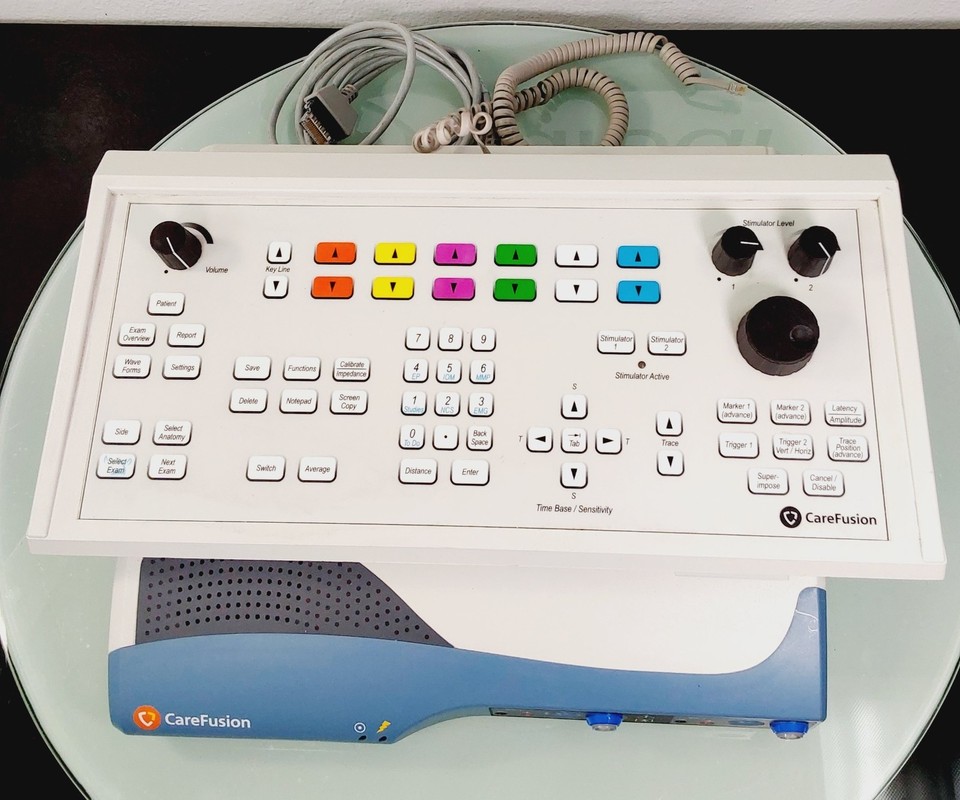 Natus EDX Base Unit 515-015300 Rev 13 w/ Control Panel & FootSwitch | eBay
