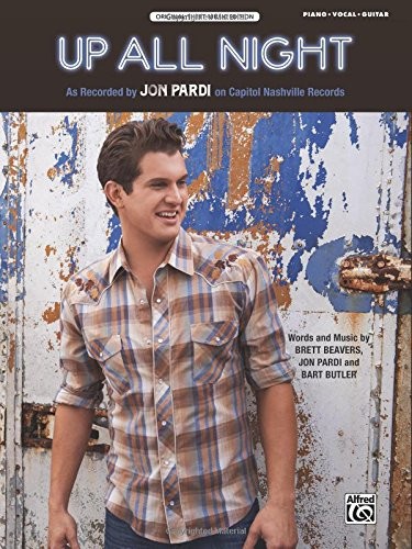 UP ALL NIGHT: PIANO/VOCAL/GUITAR, SHEET (ORIGINAL SHEET By Brett ...