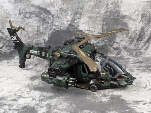 GI Joe vs Cobra Spy Troops 2002 Night Attack Chopper Working Sound ...