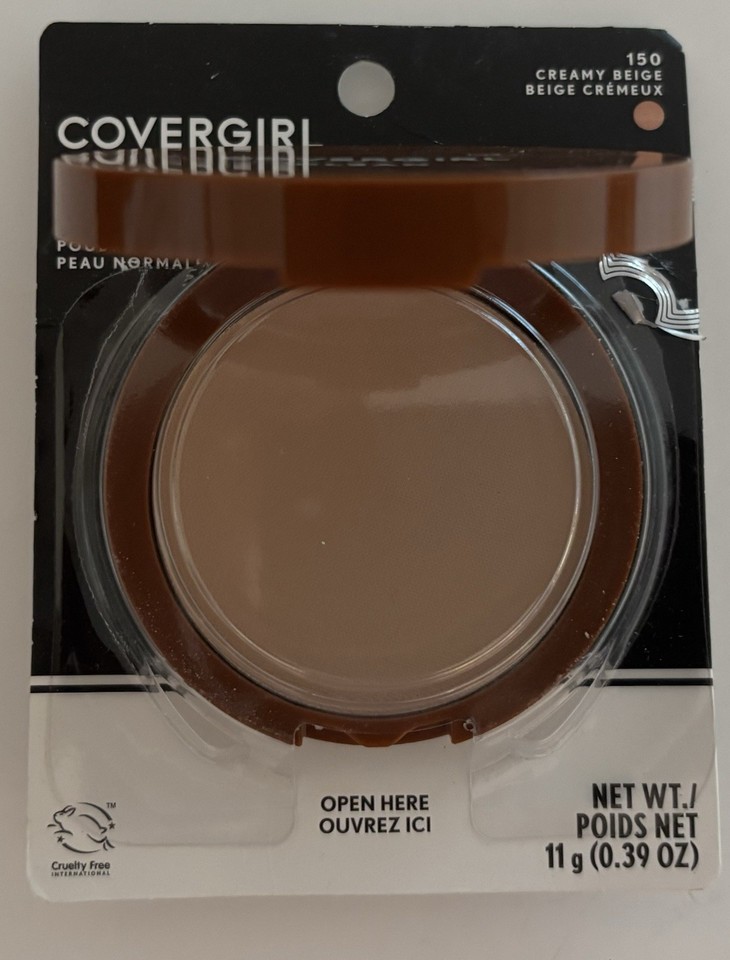 CoverGirl Clean Pressed Powder Normal Skin Foundation # 150 Creamy ...