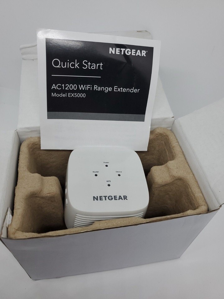 Netgear WiFi Range Extender EX5000 Coverage up to 1500 Sq.Ft. and 25 ...