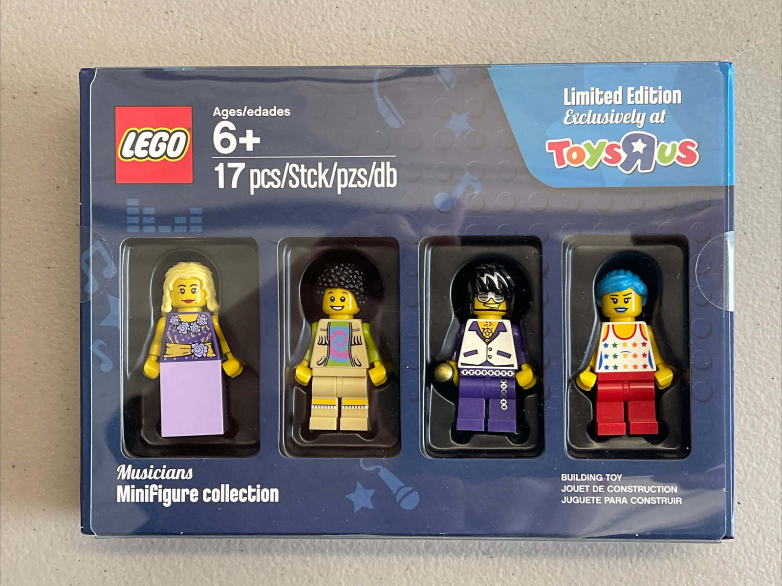 LEGO Musicians Minifigure Collection Toys R Us Excl Limited Edition New ...