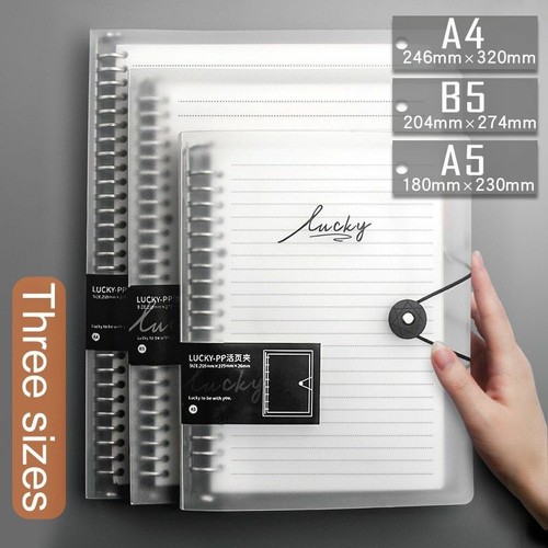 Diary Notebooks School Supply Loose Leaf Binder Journal Planner Office ...