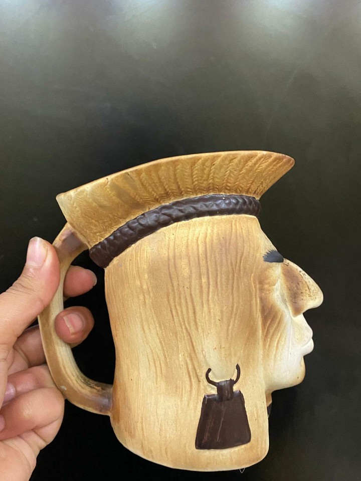 Vintage 1973 Native American Head Mug Home Decor MACKENNA Creative Cups ...