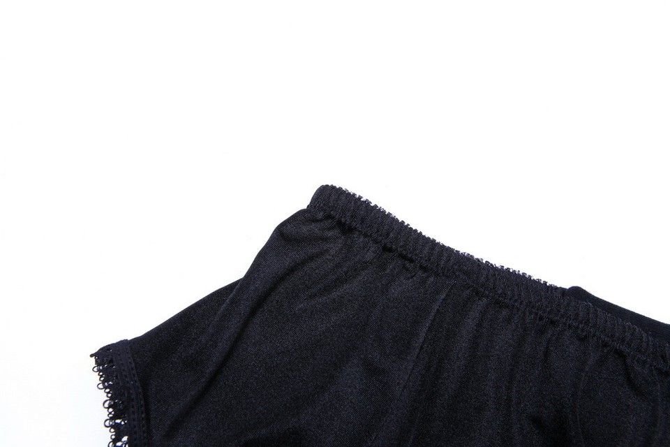 Allacki Floral Lace Panel Garter Belts Retro Court Style 6 Straps ...