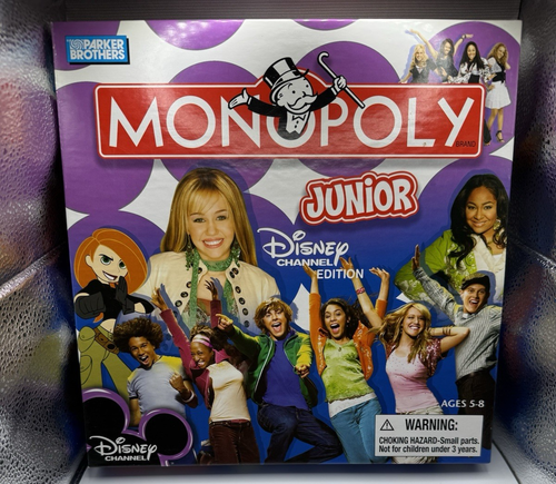 2007 Monopoly Junior Disney Channel Edition Board Game Complete ...