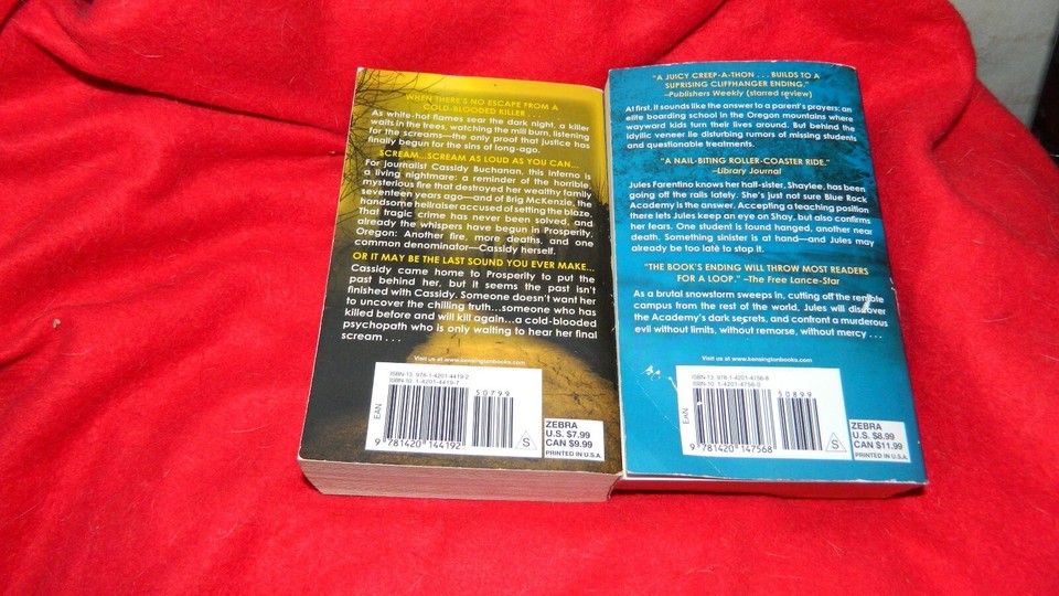 LISA JACKSON FINAL SCREAM & WITHOUT MERCY PAPERBACK LOT FREE USA SHIP ...