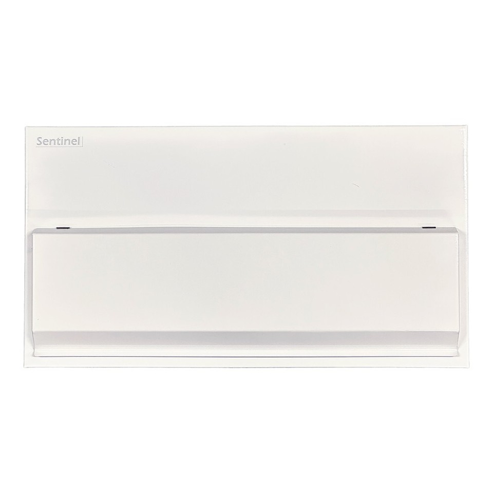 Europa SLCU20DS-FL01 Sentinel 20 Way Consumer Unit Metal Clad Dual RCD ...
