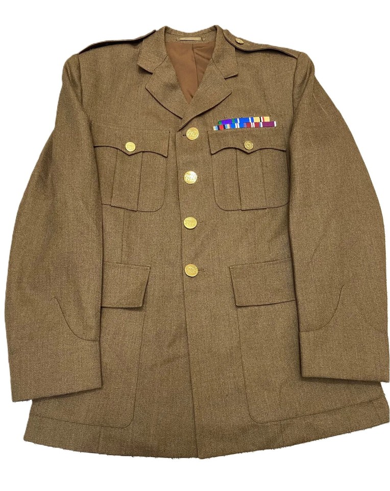 British No2 Dress FAD Jacket All Ranks Army Style Tunic w Buttons Size ...