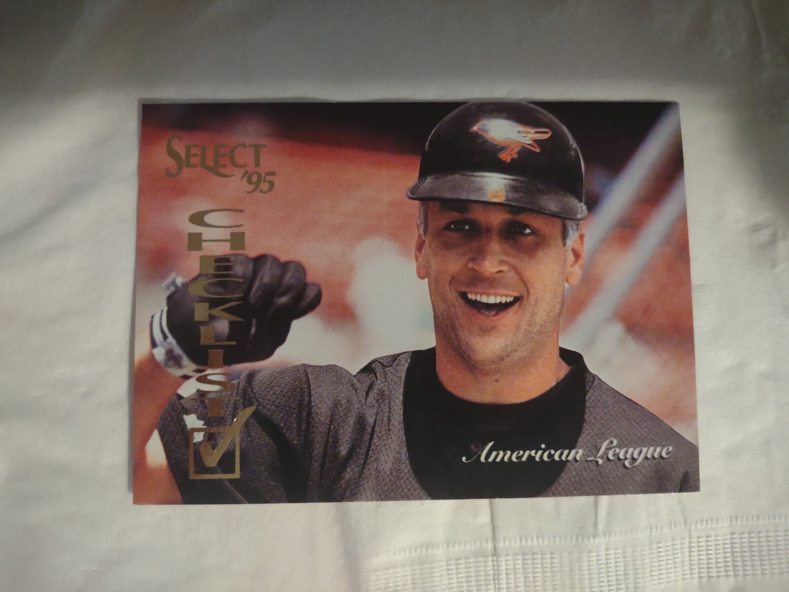 Cal Ripken 1995 Pinnacle Select AL Checklist #245 Baltimore Orioles | eBay