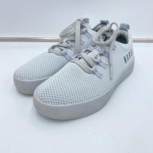NOBULL Unisex Grey Rec Knit Sneakers Size M 8.5/ W 10 Gym Training | eBay