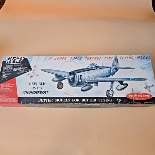 Top Flite Top-Flight Republic P 47 N P-47 P47 Thunderbolt Model Kit ...