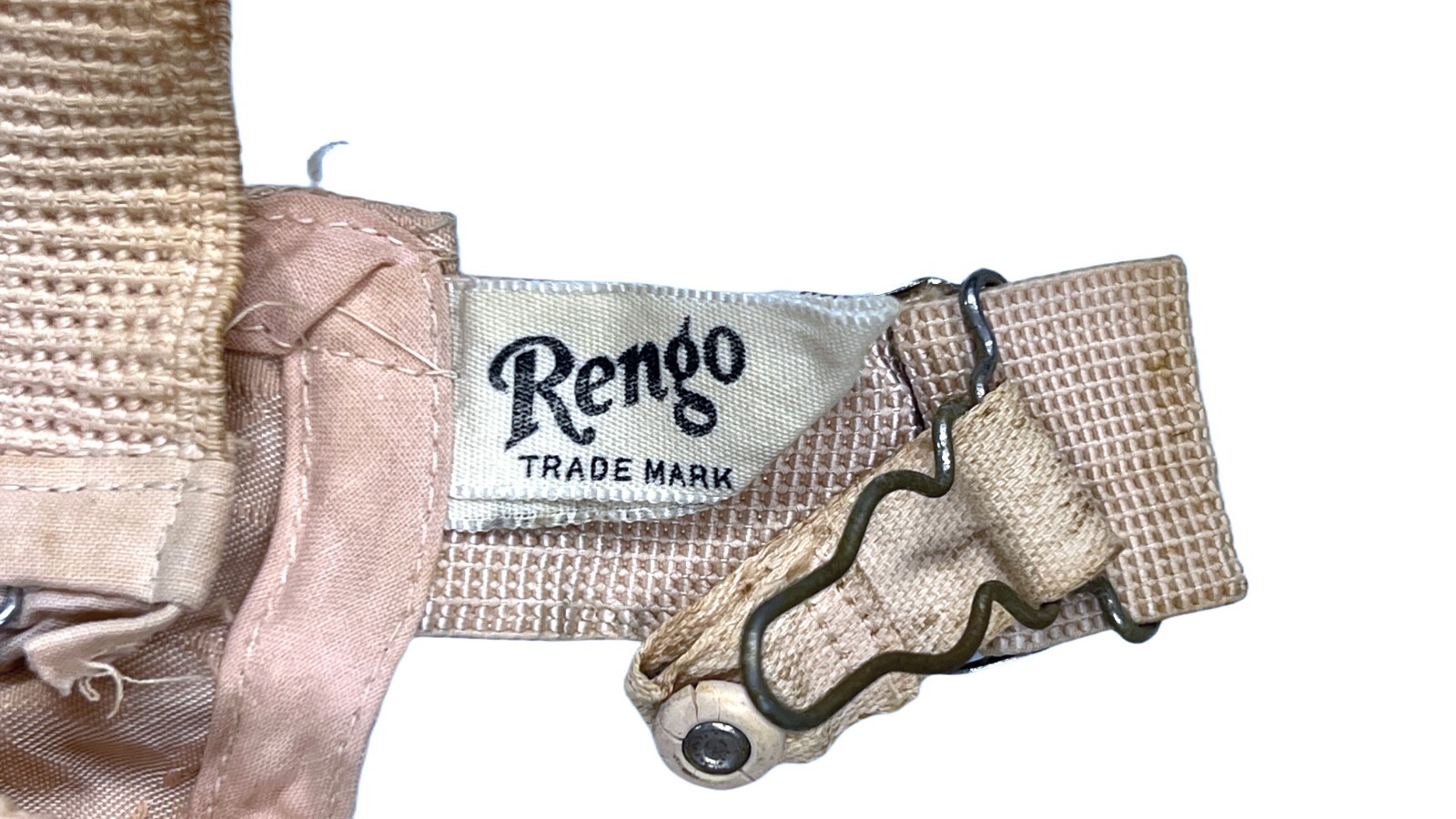Vtg Rengo OB Open Bottom Corset Girdle Brocade 34 CO… - Gem