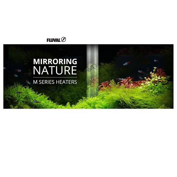 Fluval M50 Submersible Fish Tank Heater - 50 Watt up to 15 Gallons ...