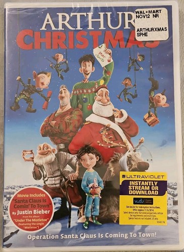 Arthur Christmas (DVD, 2012) BRAND NEW SEALED!! 43396409521| eBay