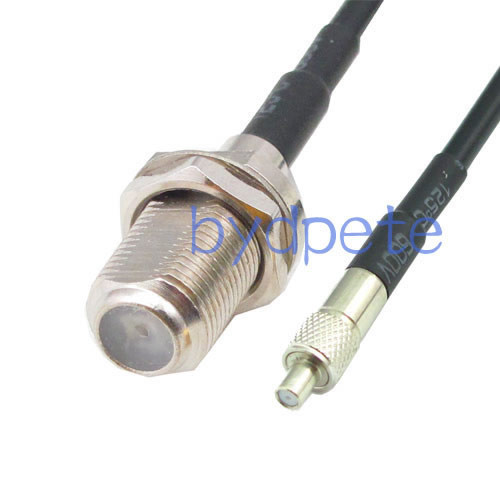 F female to TS9 jack female transf adapter RF Antenna Coax Cable 25cm ...