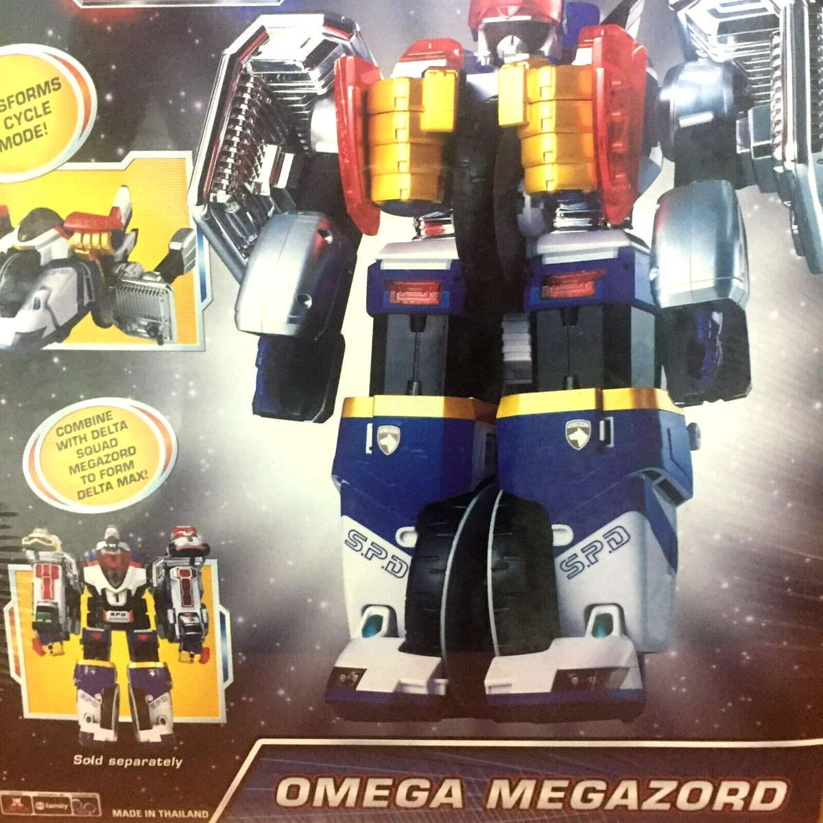 Power Rangers Spd Omega Max Megazord