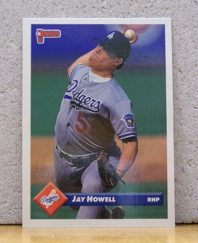 AUCTION 550 BASEBALL CARD DONRUSS 93 LOS ANGELES DODGERS JAY HOWELL RHP | eBay