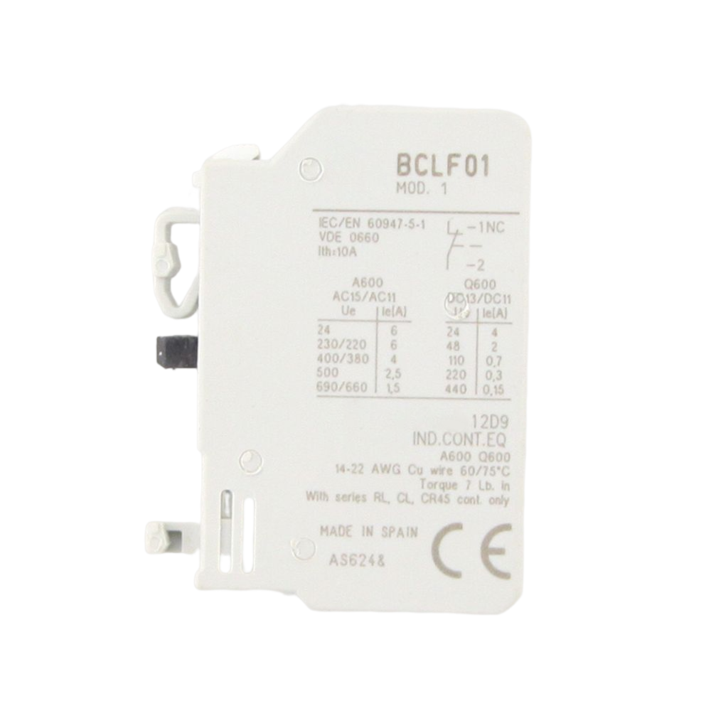 For GE BCLF01 60947-5-1 Auxiliary Contact 1NC | eBay